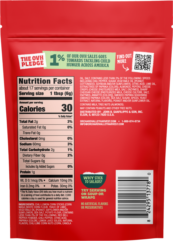 Zesty Southwest - Stand Up Bag - Orchard Valley Harvest